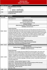 Program – EECON 2025